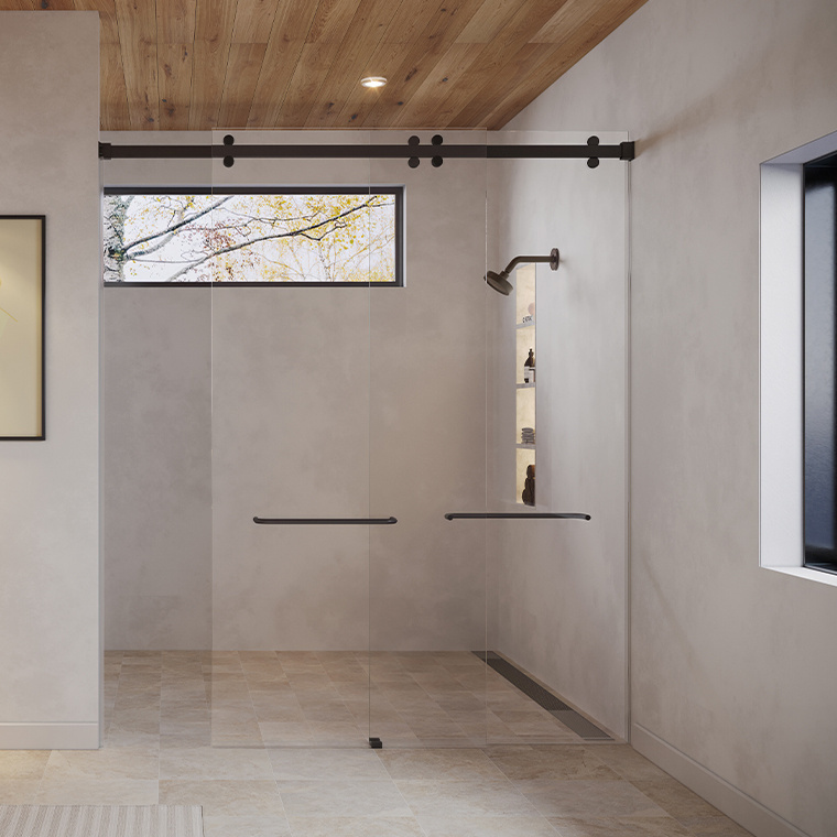 BRX73PS - CRL Polished Stainless Steel Premium Brixen Series Two Door ...