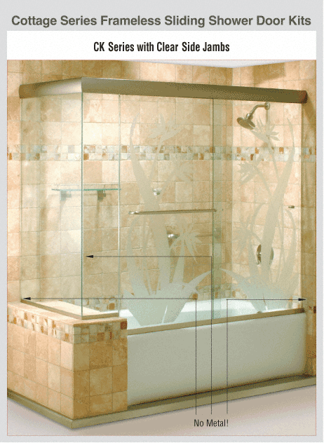 CK386072BA - CRL Brite Anodized 60" x 72" Cottage CK Series Sliding ...